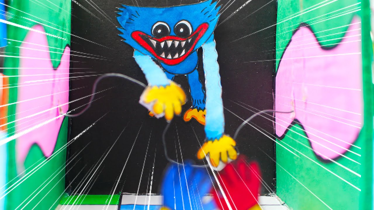 POPPY PLAYTIME Cardboard Toy DIY｜FUNNY Paper DIY Craft Idea - YouTube