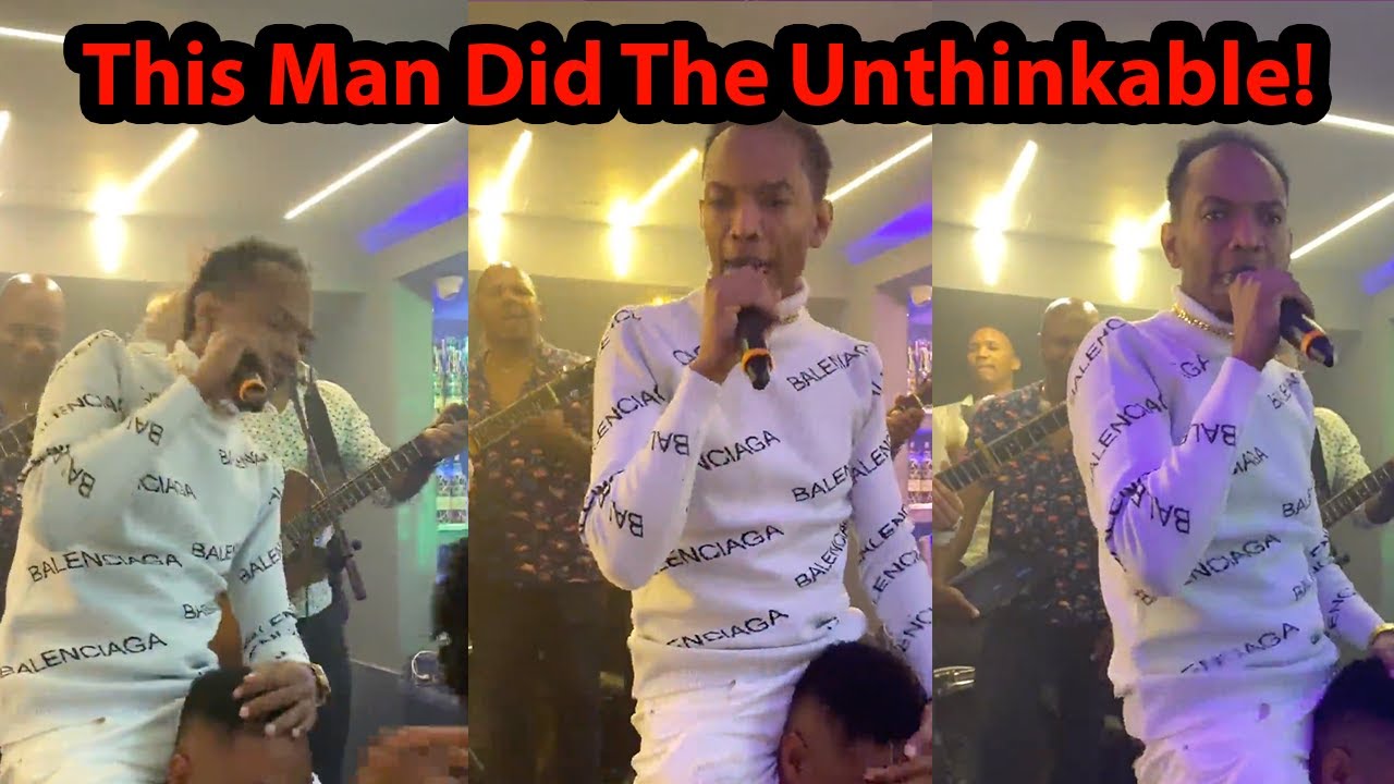 Dominican Singer Does The Most SUS Thing During A Concert! - YouTube