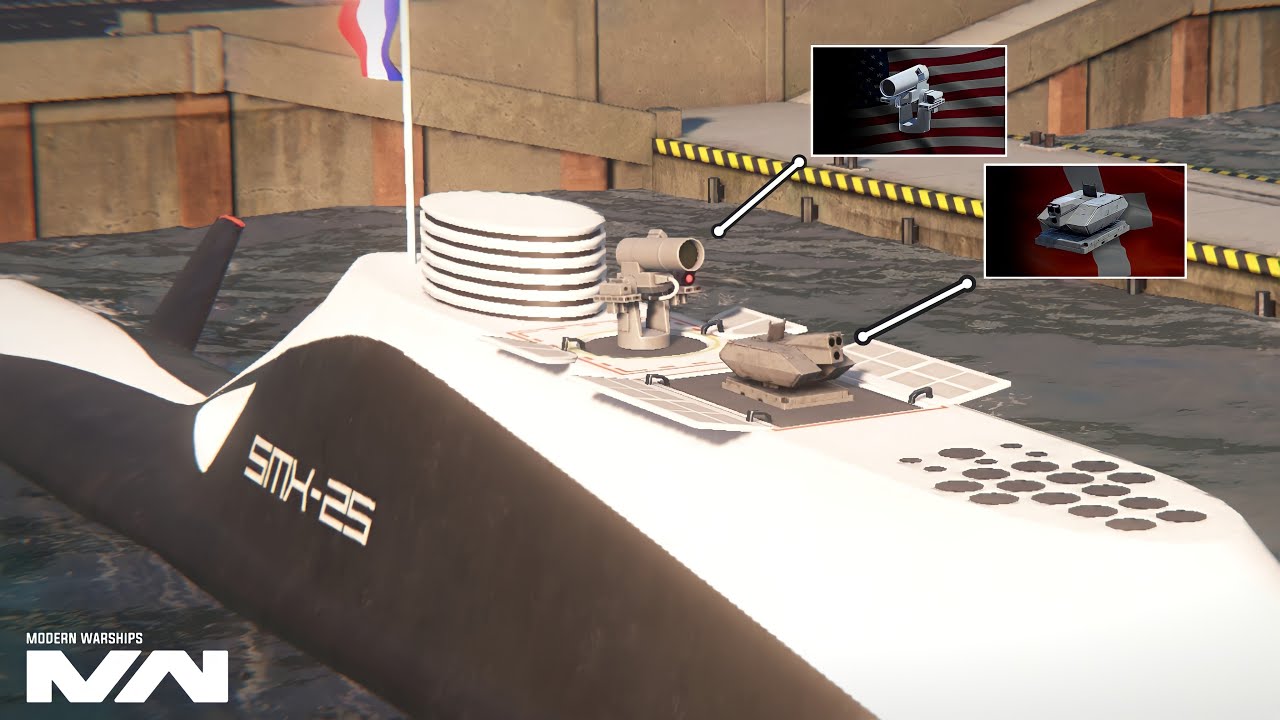 KAPAL SELAM TERKEREN YANG PUNYA PERTAHANAN UDARA - SMX 25 | MODERN ...