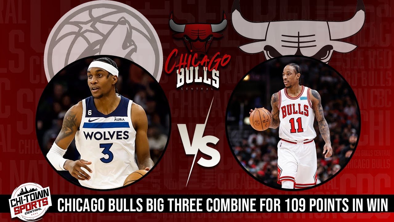 The Chicago Bulls Big Three Put On A Show In Double OT Win Over Wolves ...