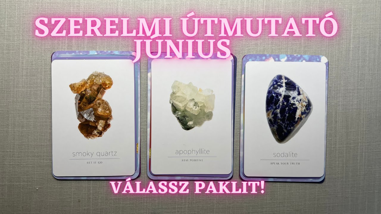 ️szerelmi Útmutató ️június Hónap🔮pakliválasztós Youtube
