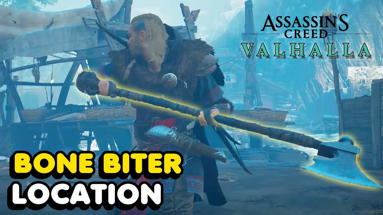 Assassin's Creed Valhalla - Bone Biter Location (Early Game Weapon ...