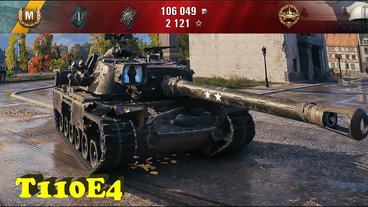T110E4 - World of Tanks UZ Gaming - YouTube
