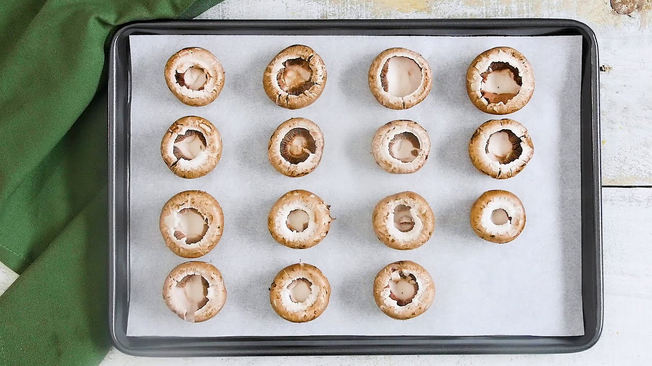 Reuben Stuffed Mushroom Caps Recipe | Grobbel's - YouTube