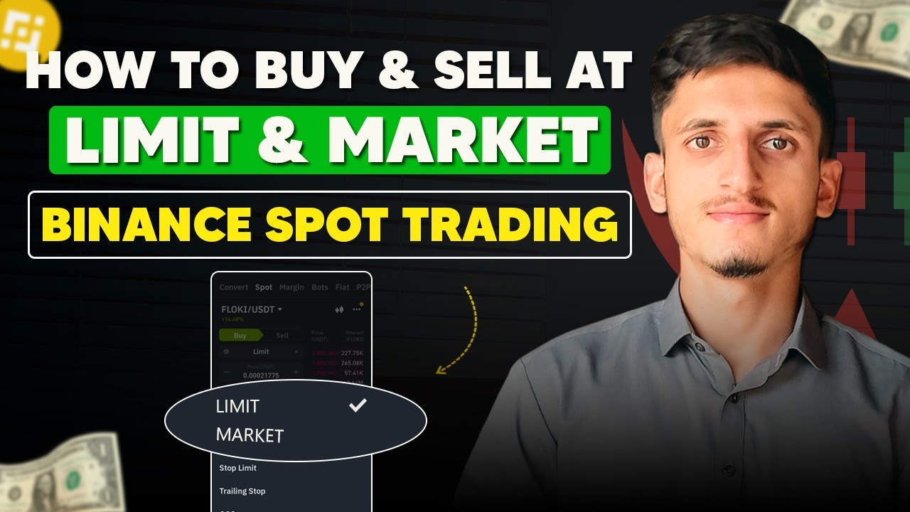 How To Use Limit Order & Market Order in Binance | Binance Spot Trading ...