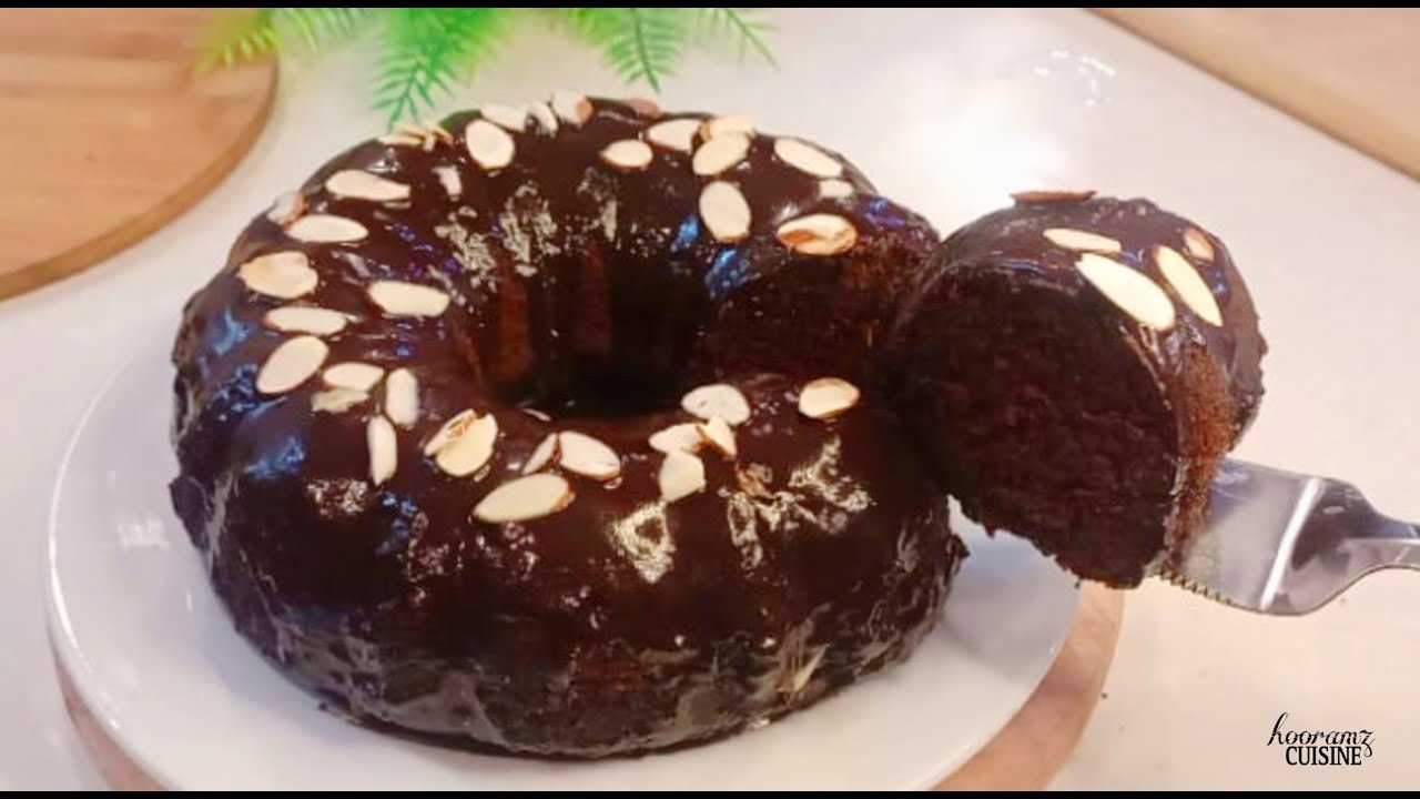 Ultra Moist & Rich Chocolate Cake Recipe 😍 By Hooramz Cuisine - YouTube
