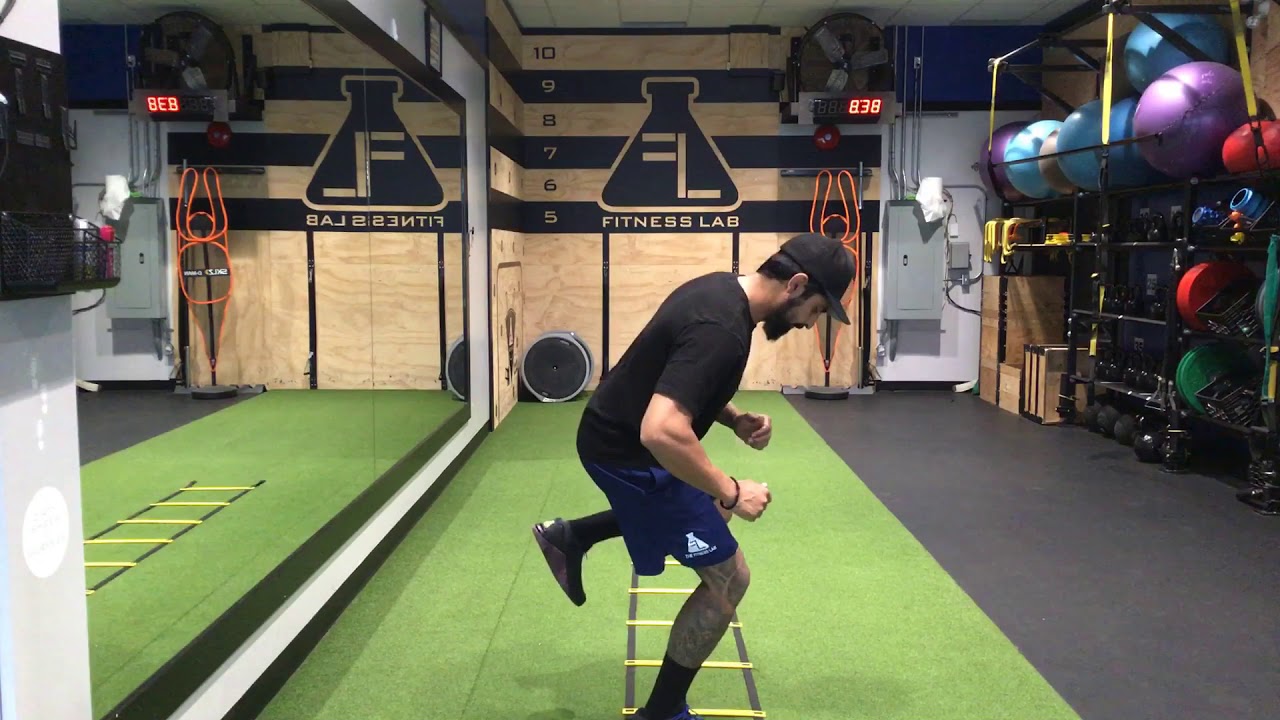 Single Leg Stability Plyo + Lateral - YouTube