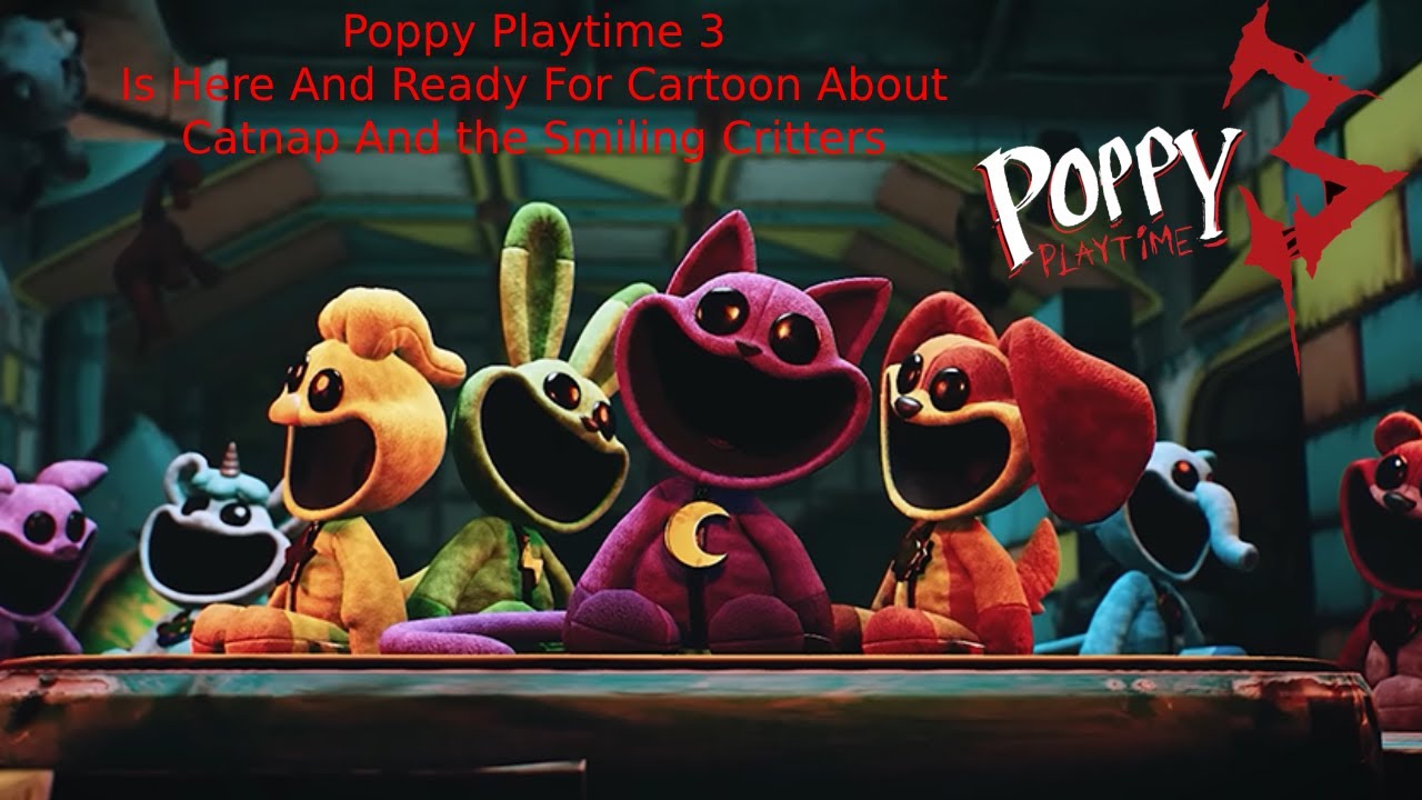 Poppy Playtime 3 Is Here Offical Trailer (Poppy Playtime 3 Offical ...