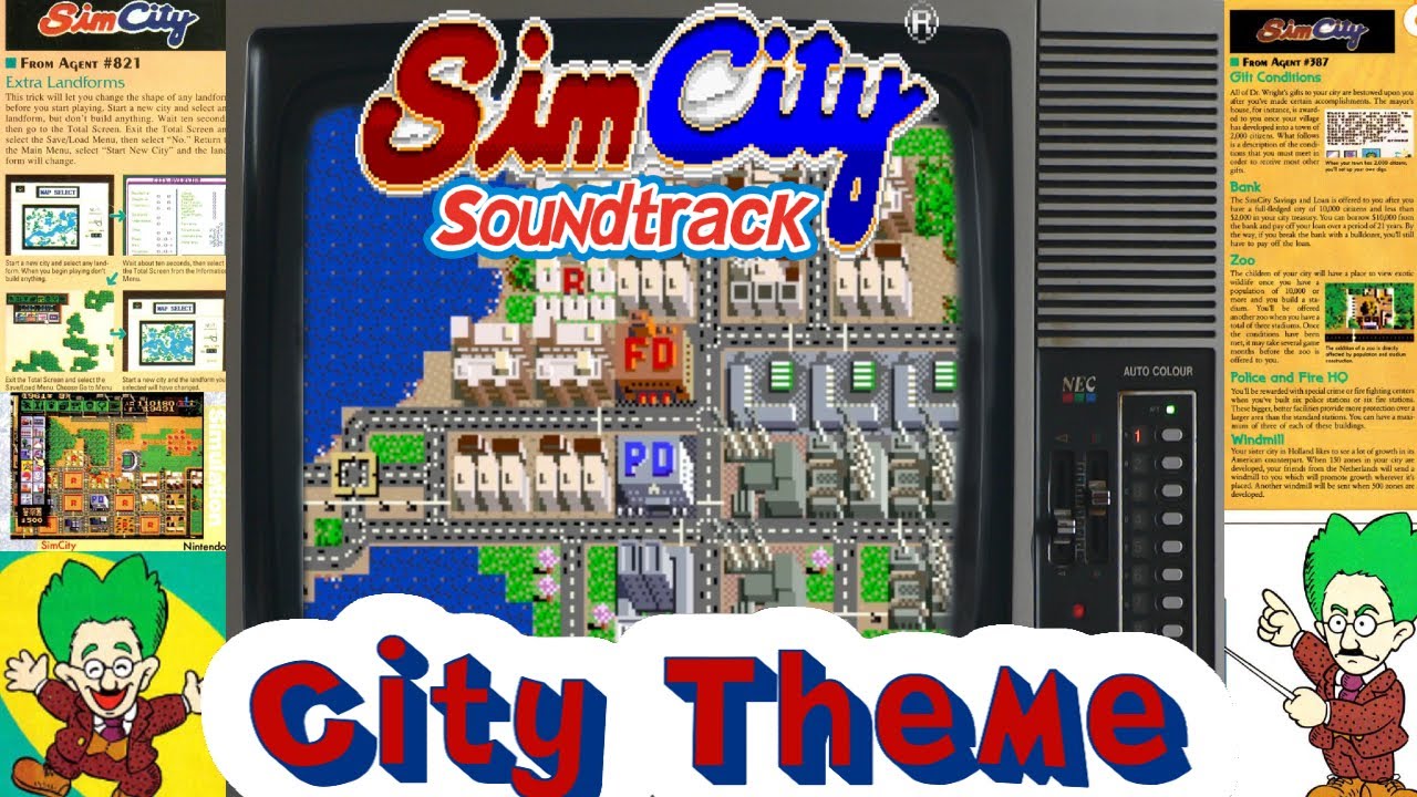 SimCity Super Nintendo (Music) - City Theme