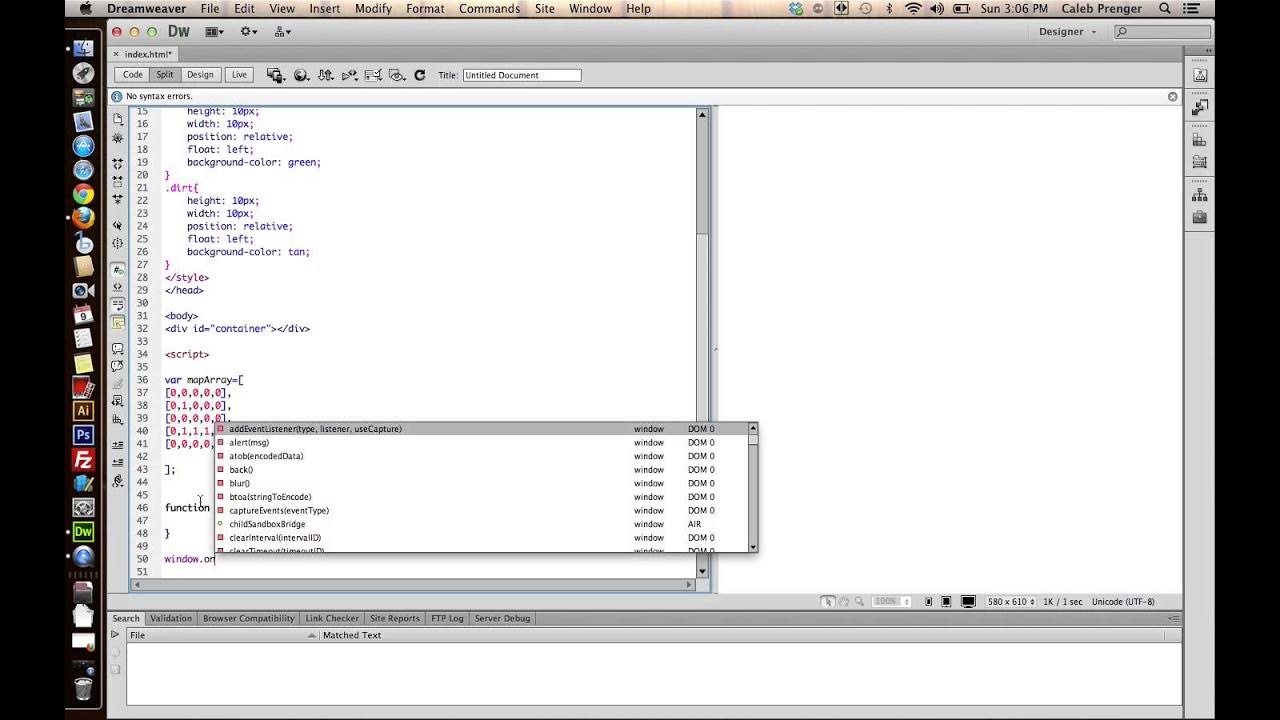 Tutorial: How to make a Javascript Tile Map for a Javascript/jQuery Game - YouTube