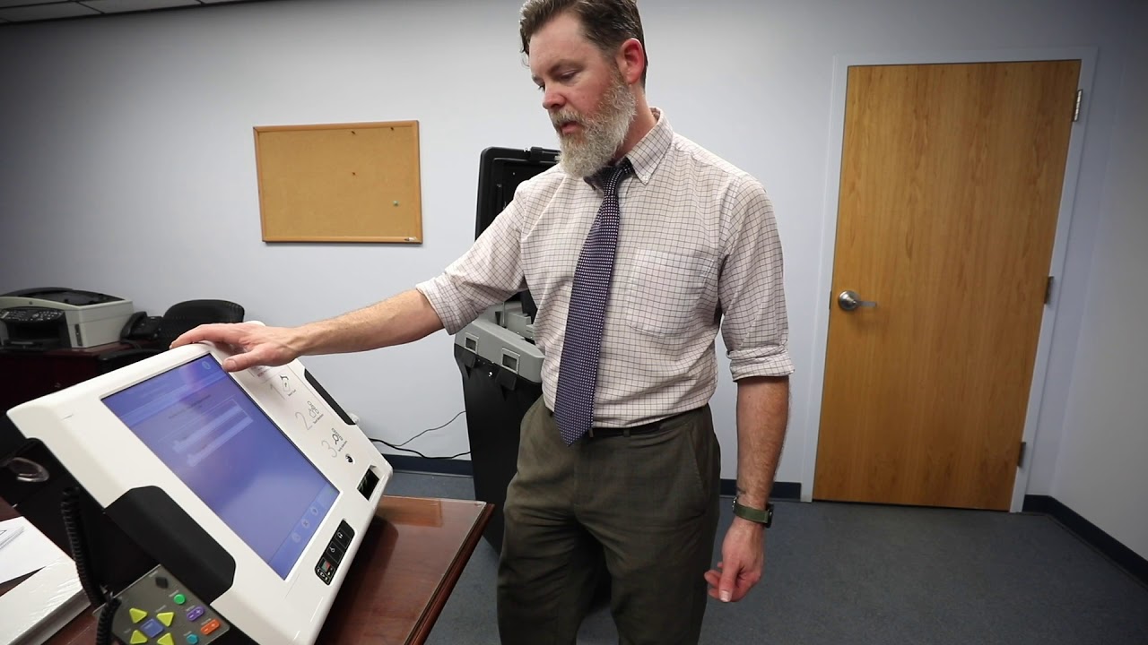 New voting machine tutorial - YouTube