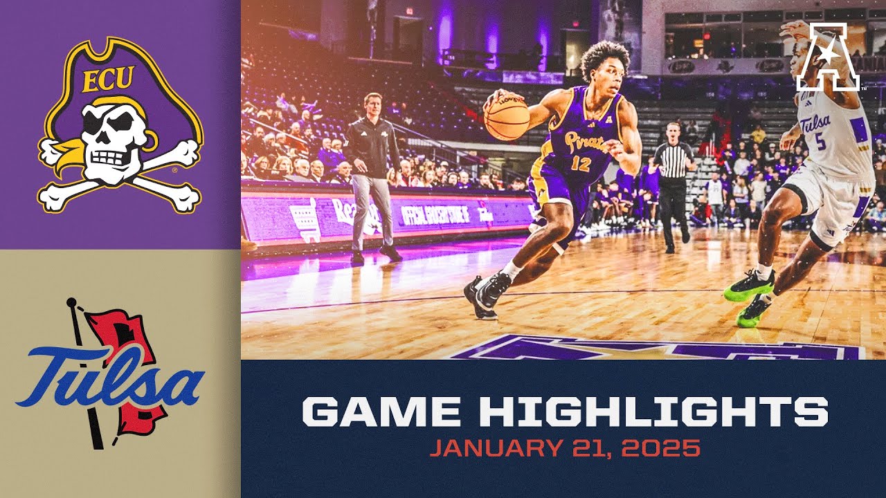 Game Highlights: East Carolina vs. Tulsa (Jan. 19, 2025) - YouTube
