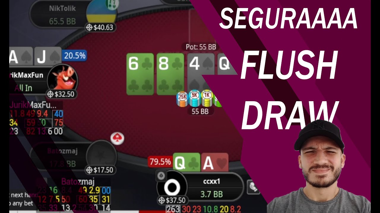 SEGURA FLUSH DRAW! Poker Stream Highlights - YouTube