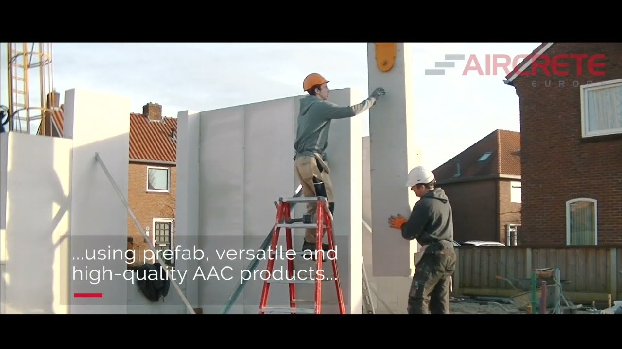 Aircrete Building System for a greener future - YouTube