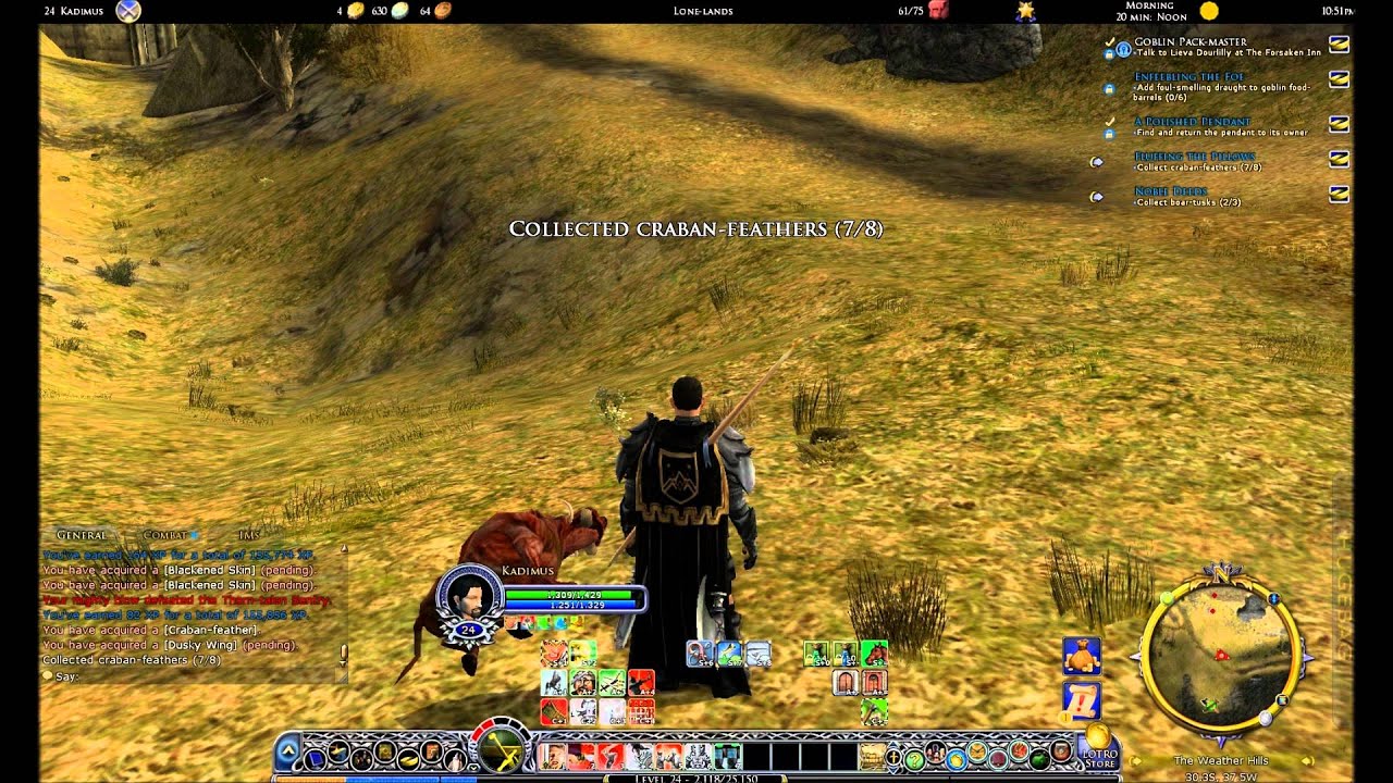 LOTRO Champion LP Part 031 - Lone Lands - YouTube