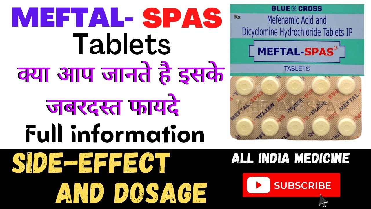Meftal SPas Tablet Benefits & Review in Hindi | दर्द से छुटकारा | Side ...