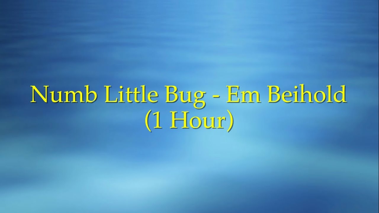 Numb Little Bug - Em Beihold (1 Hour w/ Lyrics) - YouTube