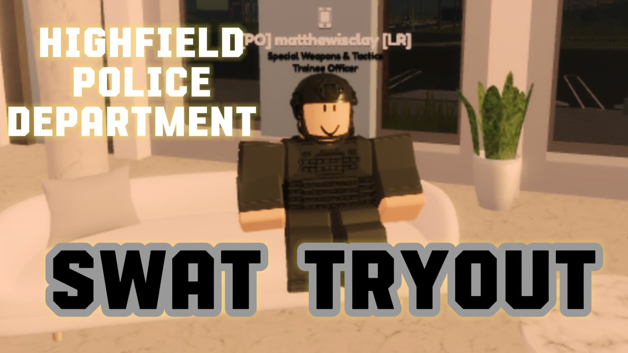 Swat Tryout | Highfield PD | Police Academy Roleplay 2 - YouTube