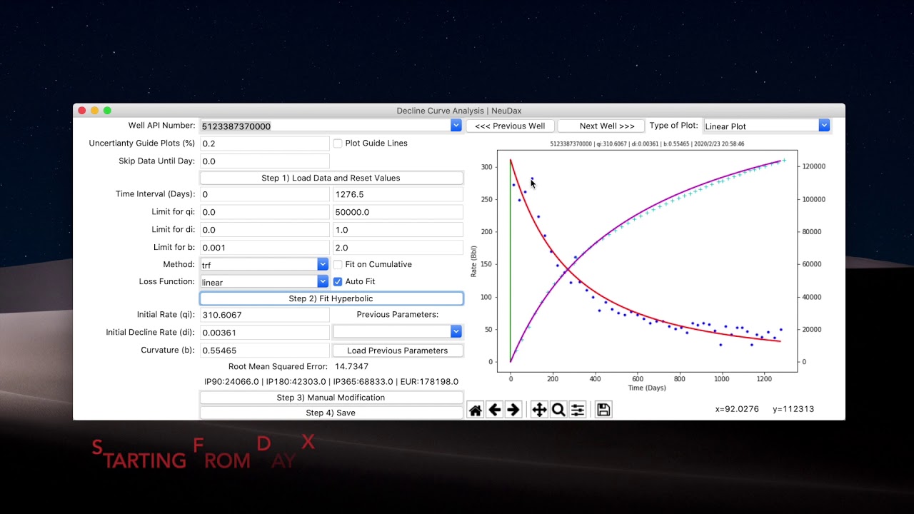 NeuDax Decline Curve Analysis Tool (Intro) - YouTube