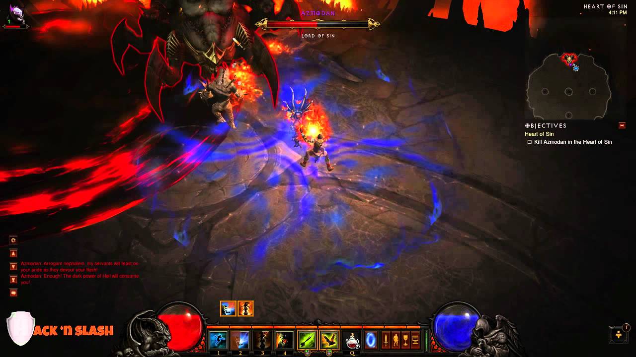 Diablo 3 Walkthrough: How to beat Azmodan (Act 3) in Nightmare mode ...