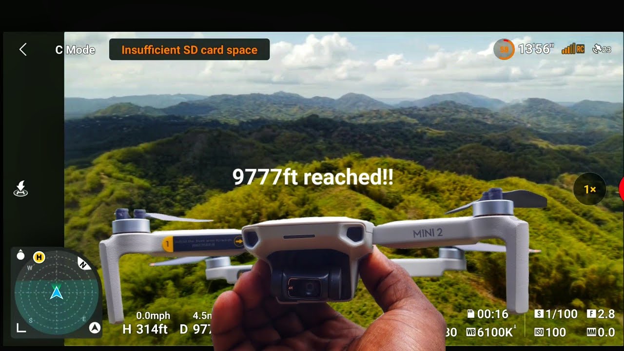 DJI MINI 2 RANGE TEST IN THE MOUNTAINS!!! - YouTube