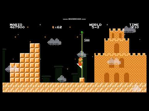 Super Mario Bros. Remastered Part 3 - Hammer-Throwing Bowser (SMB ...