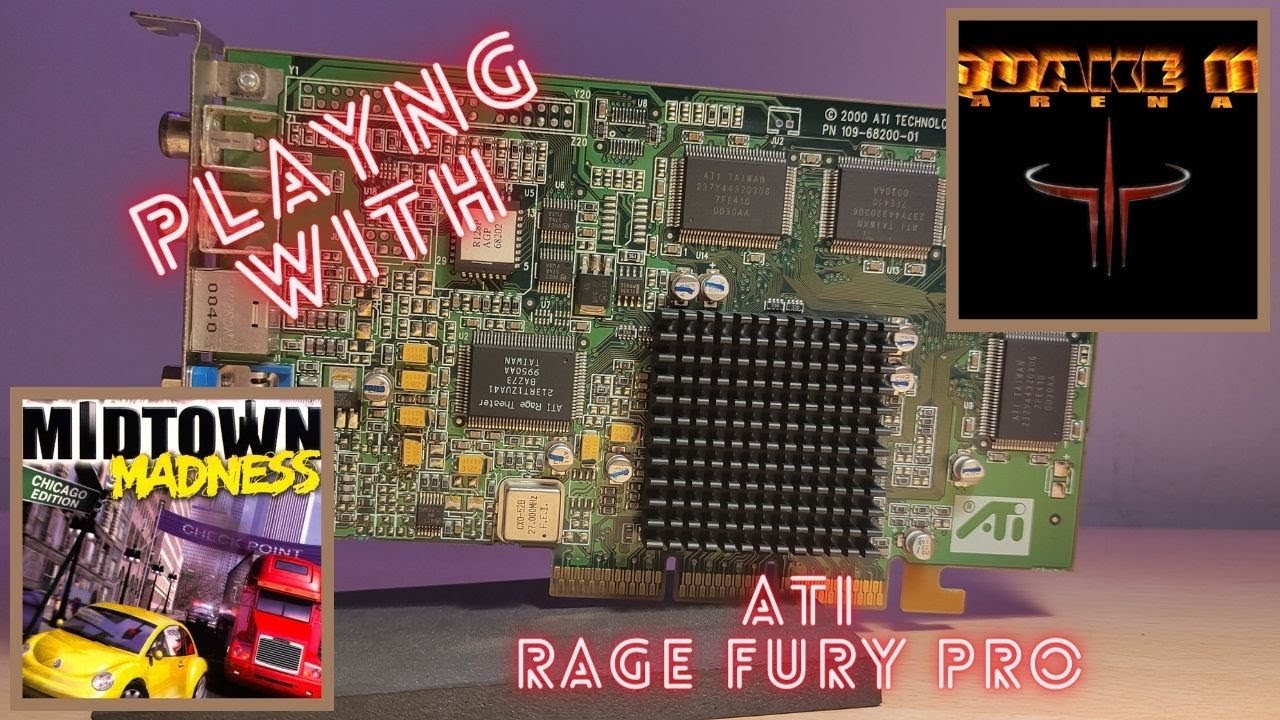 Playing with ATI Rage Fury PRO 32MB 1999 card - Quake 3 Arena demo ...