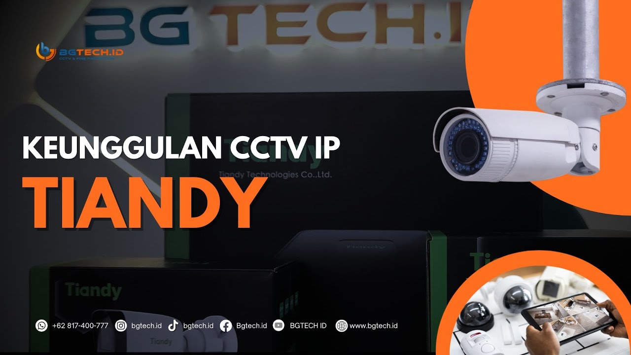 Kamera IP Tiandy TC-C320 Dan TC-C321N - YouTube