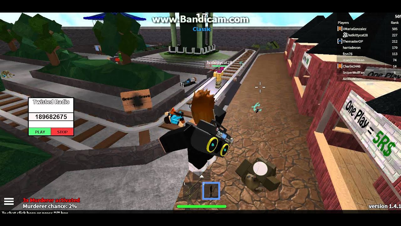Roblox Twisted Murderer- Part 1 - YouTube