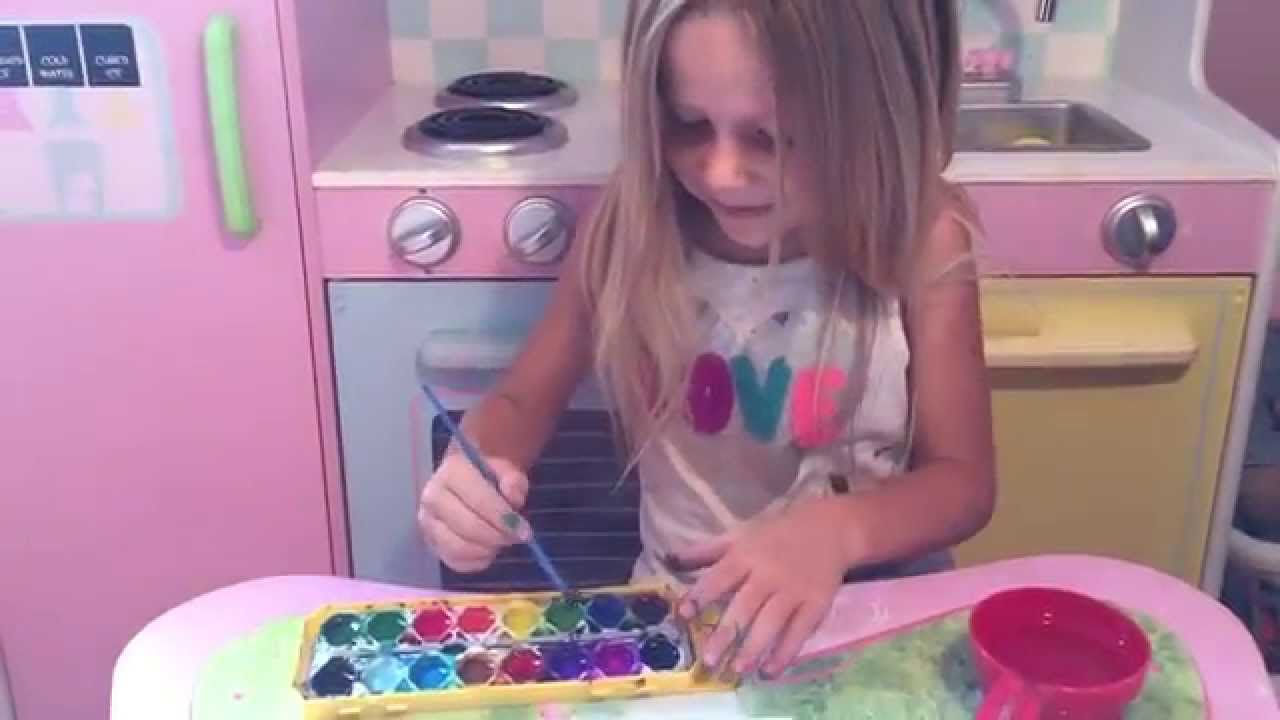A Moment with Melody: Painting Lesson - YouTube