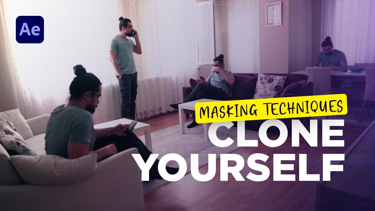 CLONE YOURSELF Using MASKING Techniques: Step-by-Step Guide in After ...