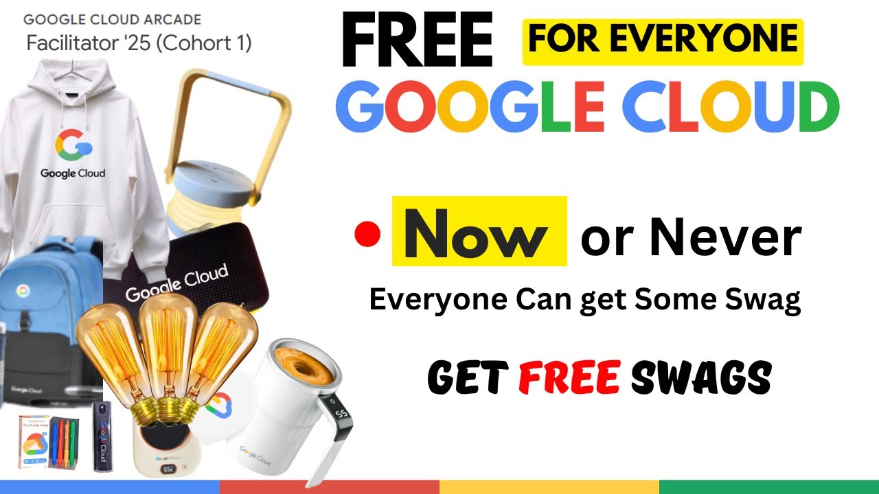 Few Steps to get Your Arcade Facilitator Program Swags || Free Google ...