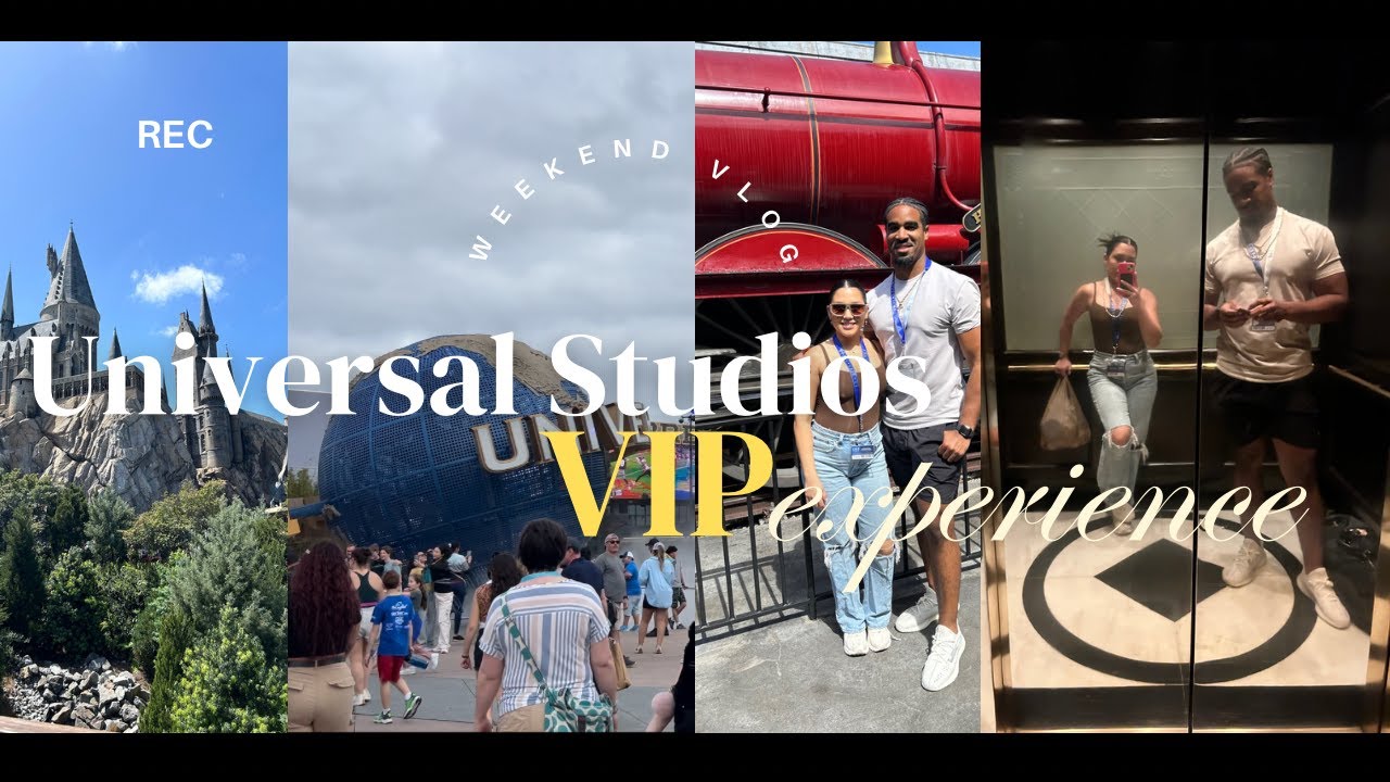 Weekend Vlog | Universal Studios VIP Experience - YouTube