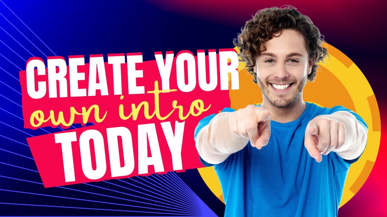 how can we make our own youtube intro step by step tutorial - YouTube