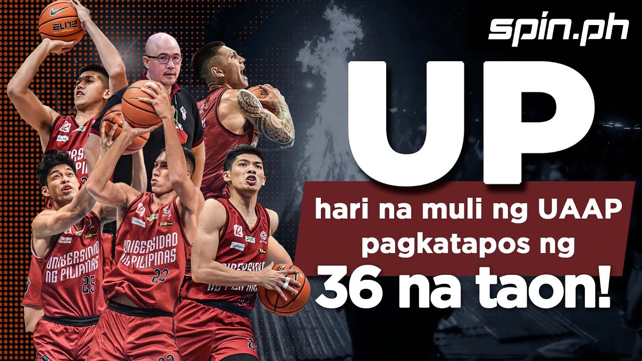 UP Fighting Maroons wins UAAP Championship, 36 Years in the Making ...