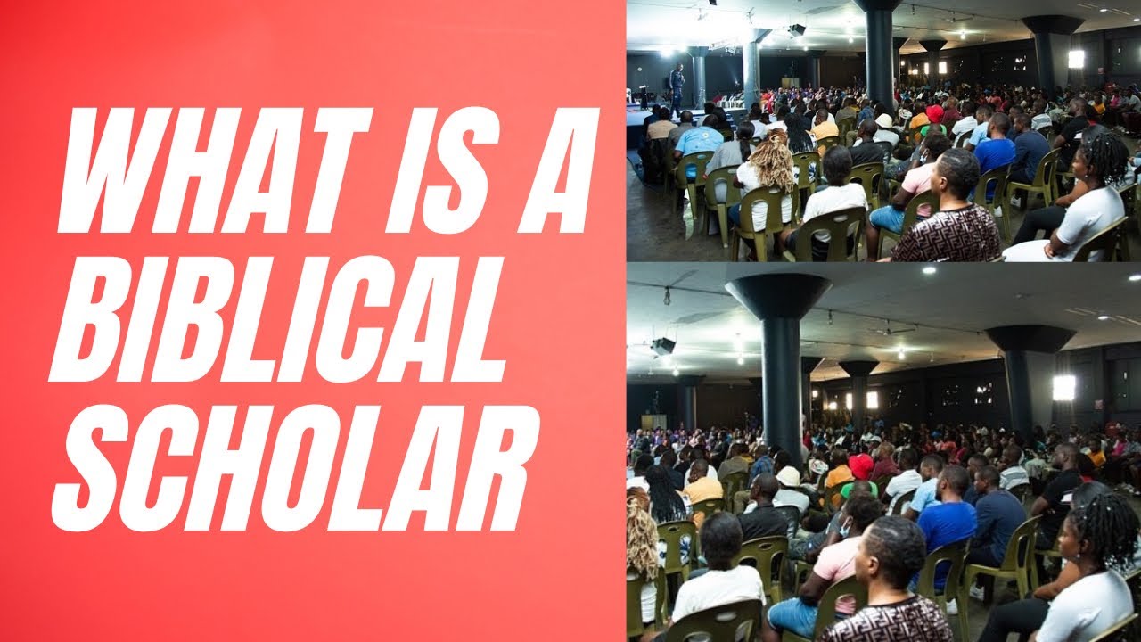 WHAT IS A BIBLICAL SCHOLAR - YouTube