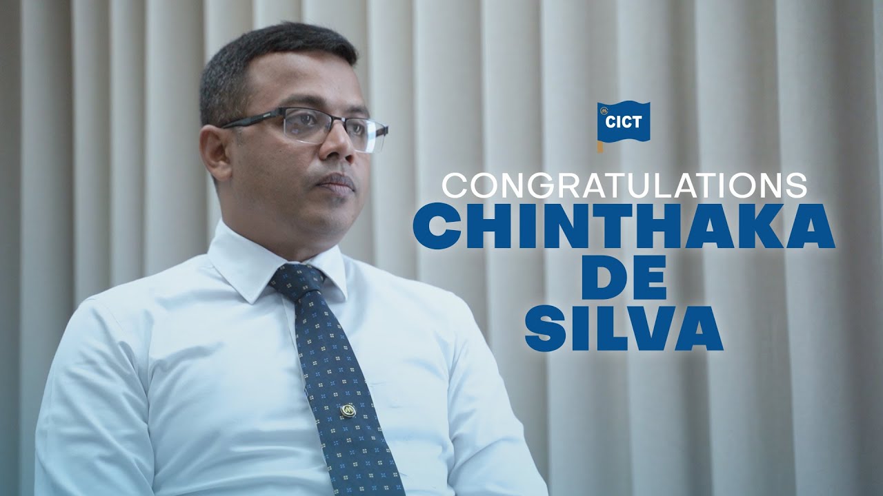 Chinthaka De Silva | Best Performer | CICT | 2023 - YouTube