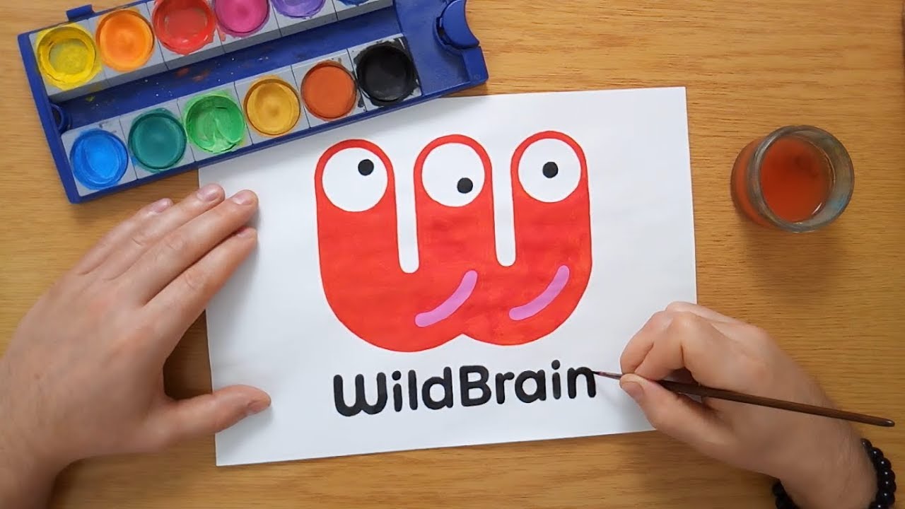 old WildBrain logo - painting - YouTube