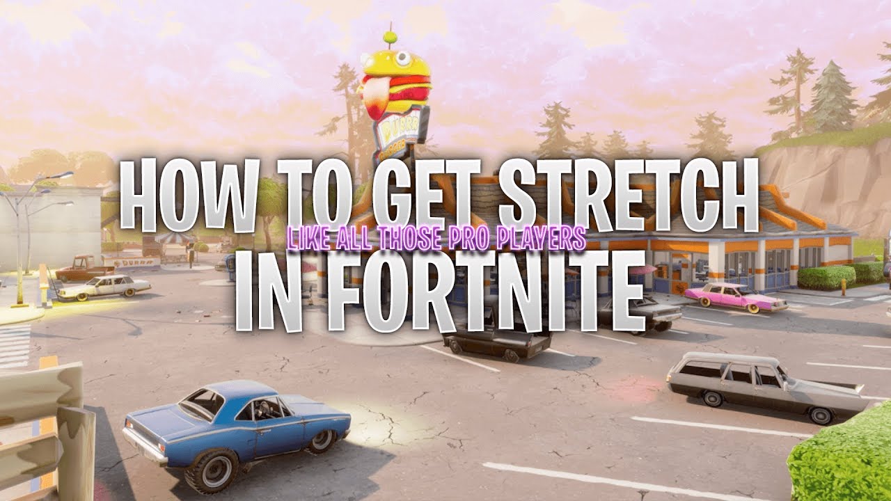 How to get stretched screen in Fortnite | Stretched Resolution Tutorial ...