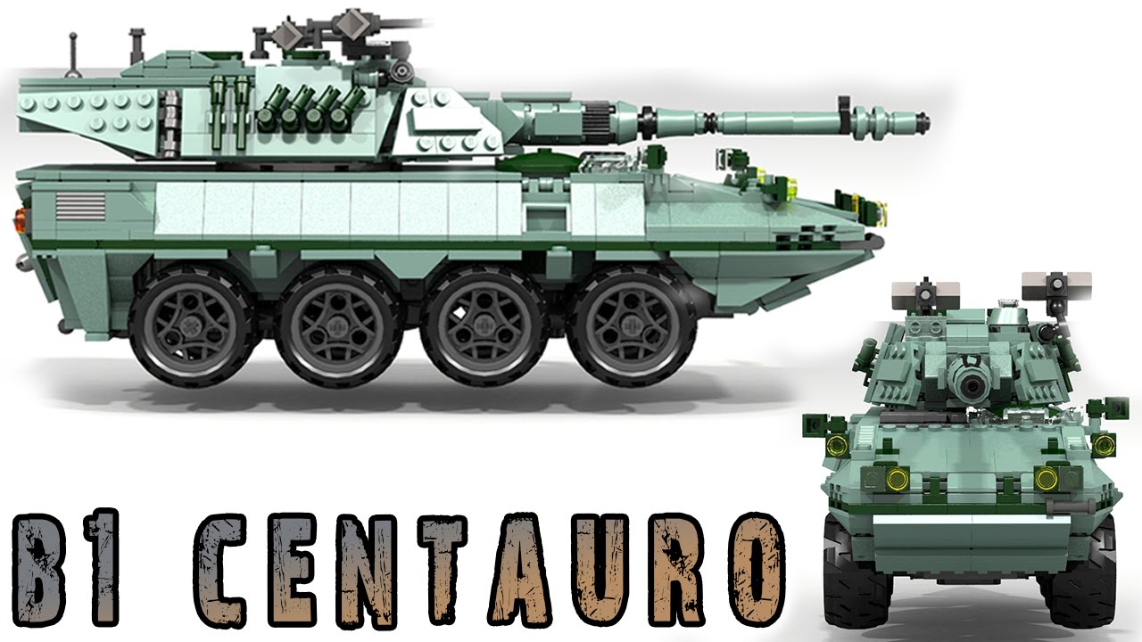 Lego B1 CENTAURO - Tank Destroyer - YouTube
