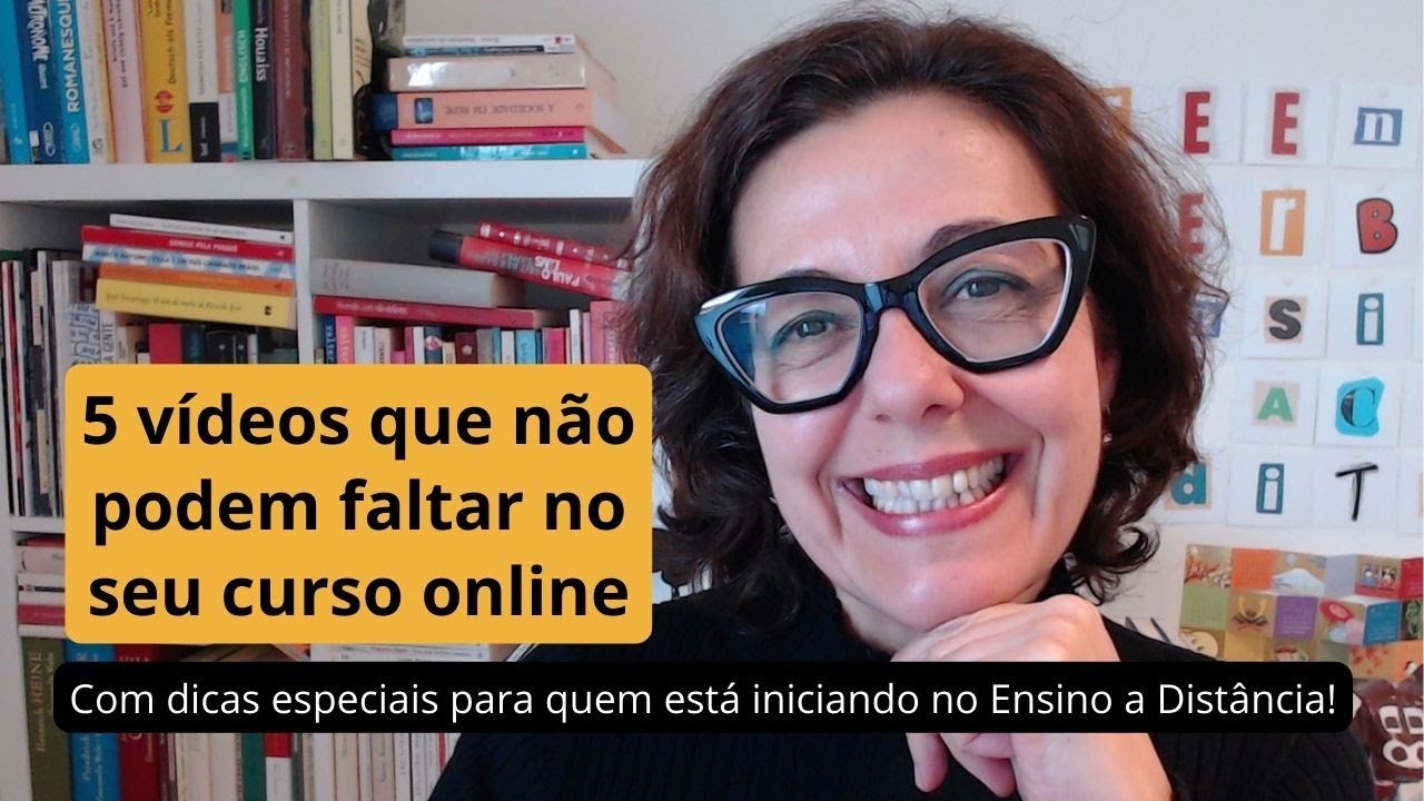 5 vídeos que não podem faltar no seu curso online! - YouTube