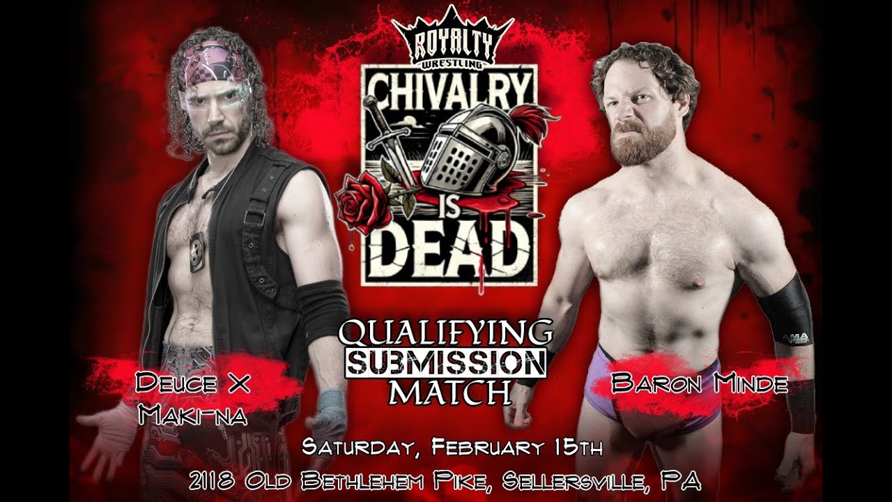 Royalty Wrestling: Submission Match | Deuce X Maki-na vs Baron Minde - YouTube