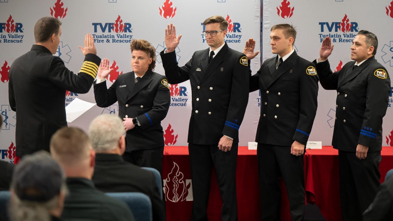 TVF&R Promotion Ceremony June 2024 - YouTube