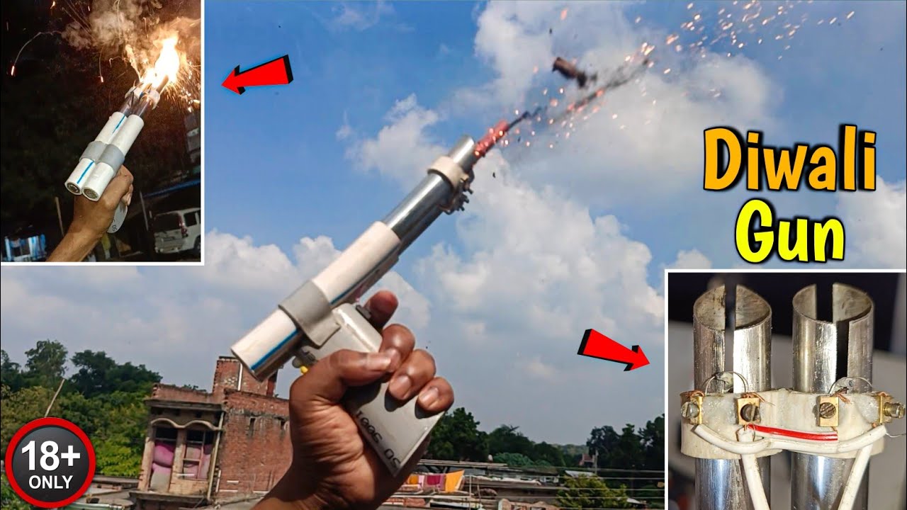 इस दिवाली बनाओ खतरनाक Gun 🔫 | How To Gun For Diwali Using PVC Pipe ...
