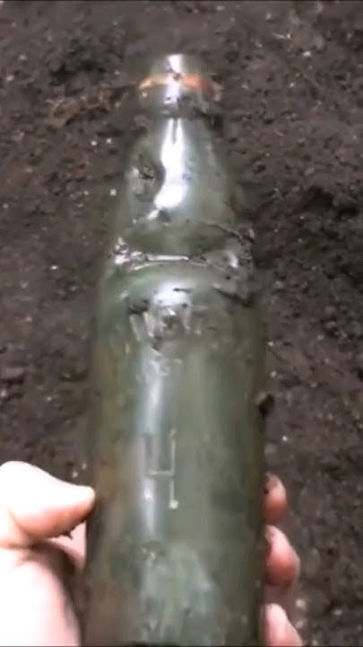 macdougal codd bonhill found bottle digging scotland - YouTube