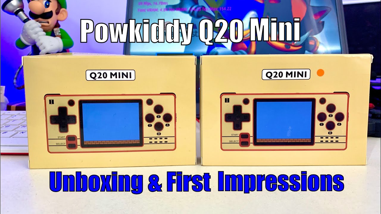 New Powkiddy Q20 mini - Unboxing & First Impressions 2 colours - YouTube
