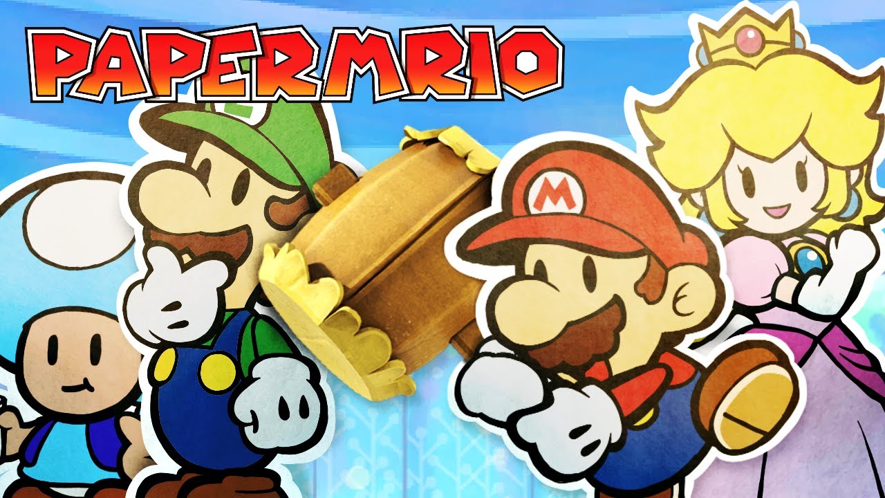 The Fantastic Adventures Of Paper Mario | Paper Mario Stop-Motion ...