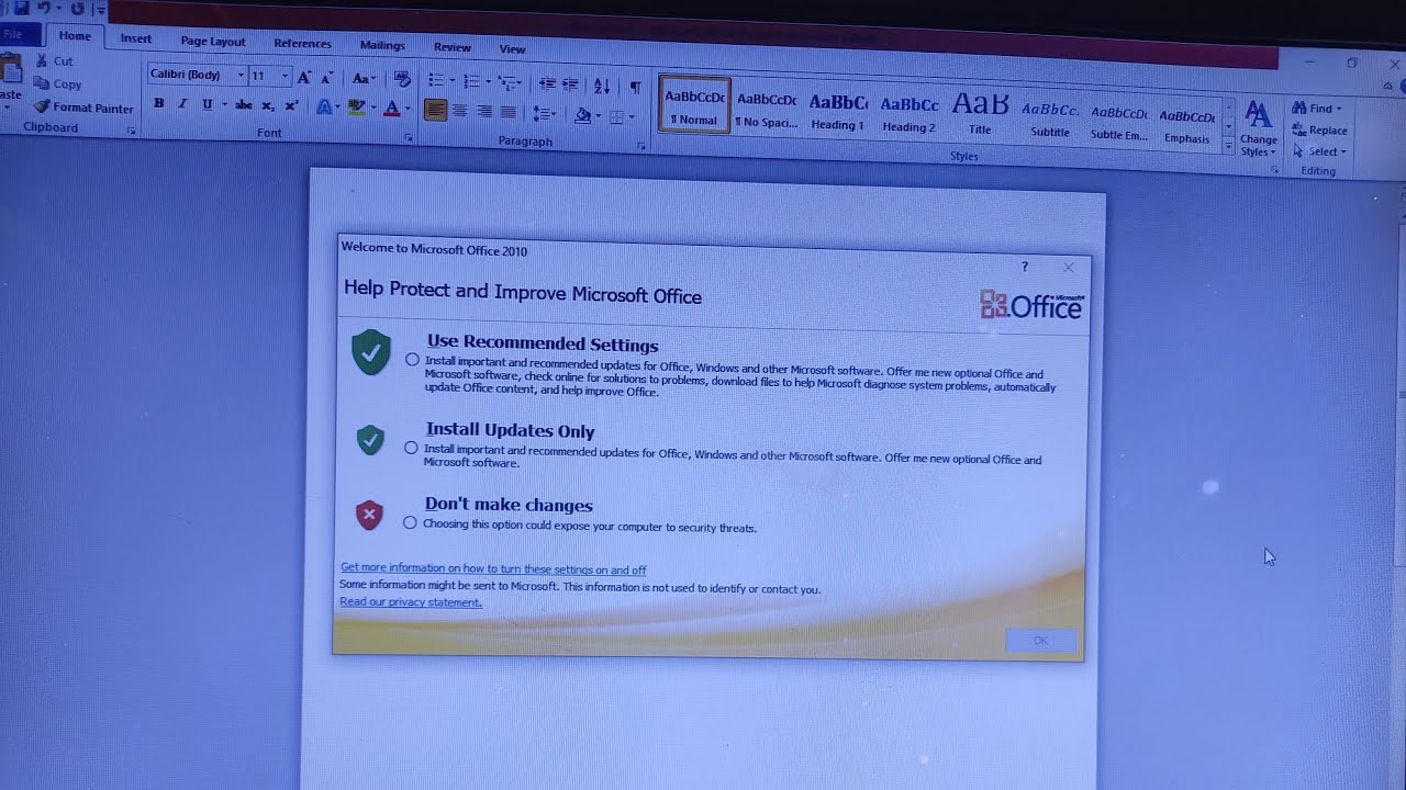 ms word office 2010 help - YouTube