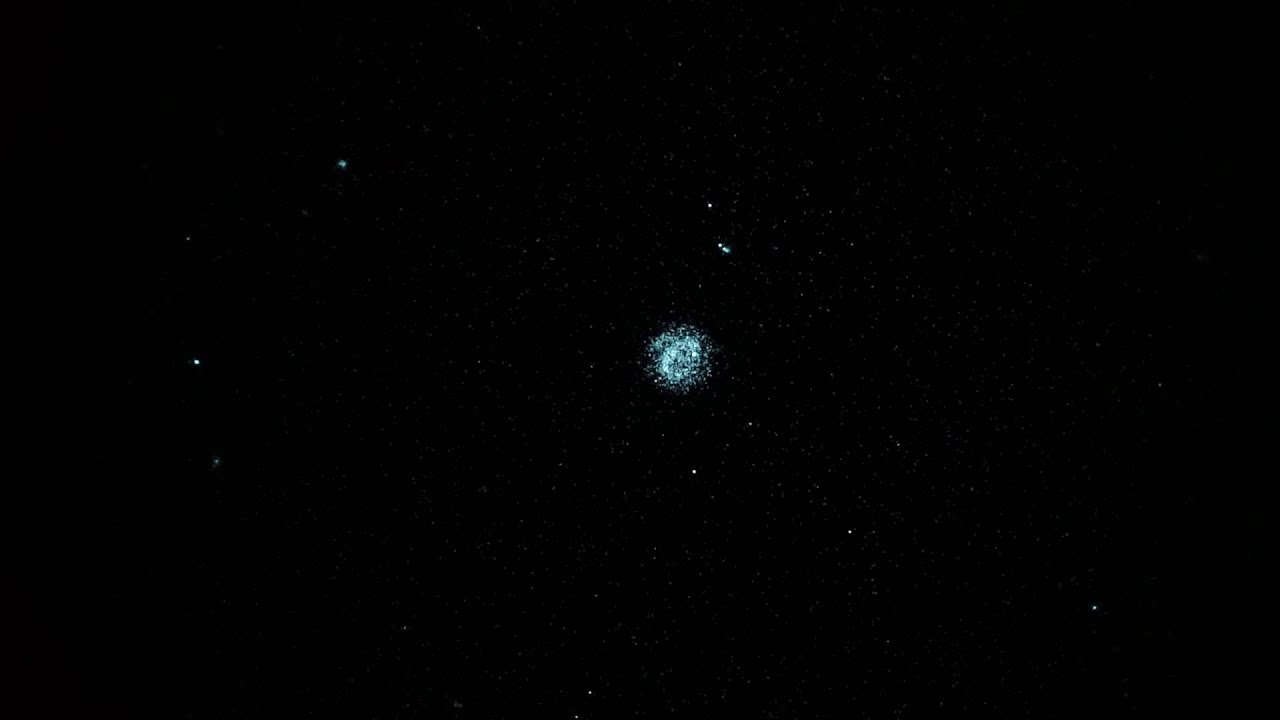 Blue Snowball Nebula @ 240X via White Phosphor Night Vision in Real ...