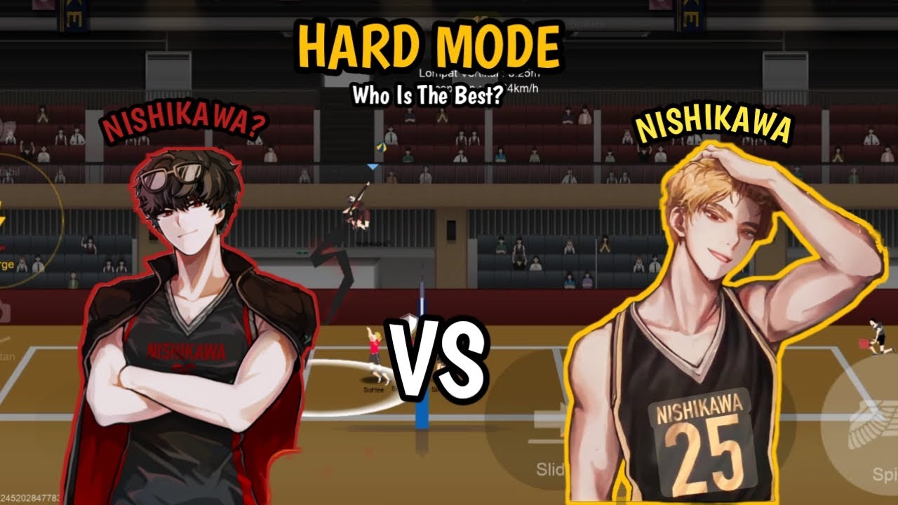 Nishikawa? VS Nishikawa - Hard Mode | The Spike Mobile - YouTube